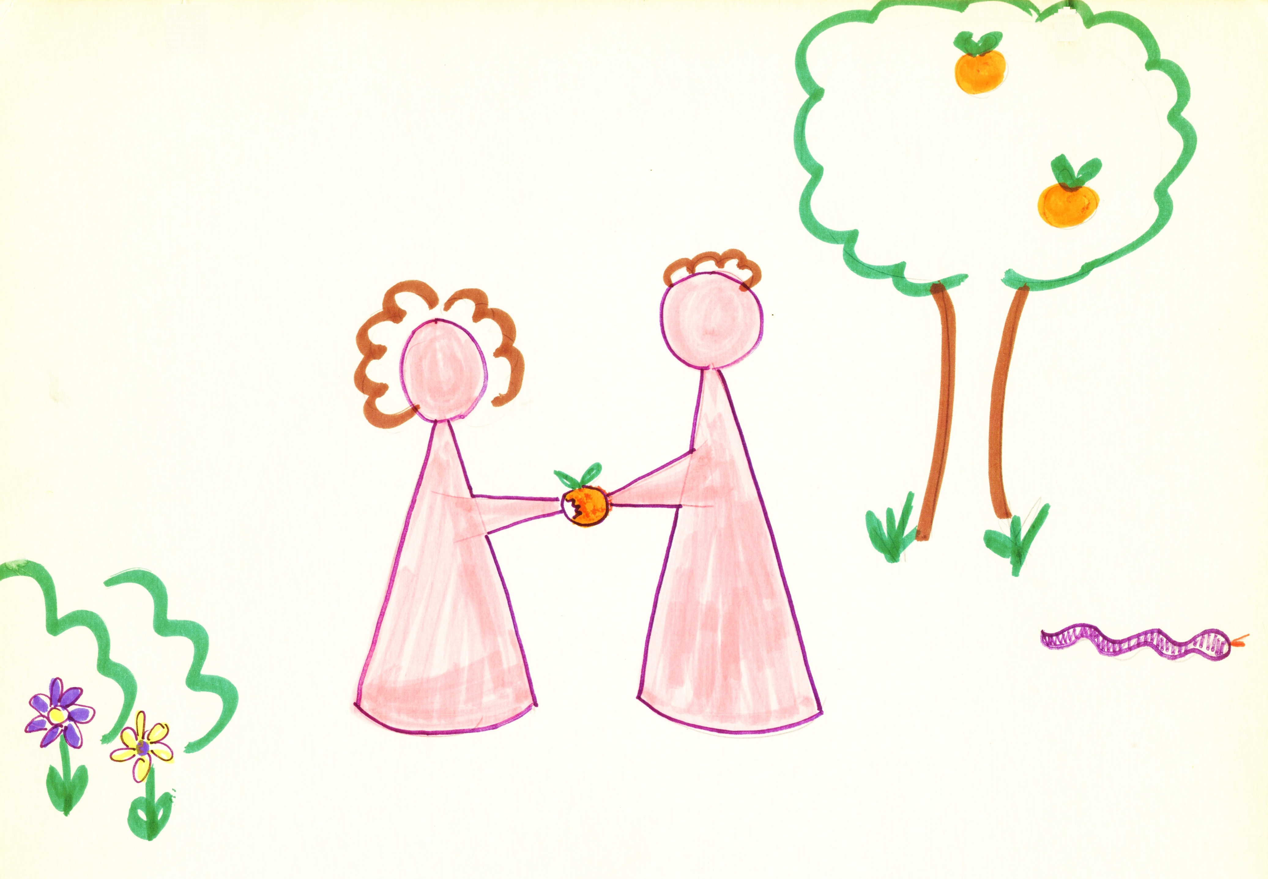 Adam and Eve Flip Chart | eBibleTeacher